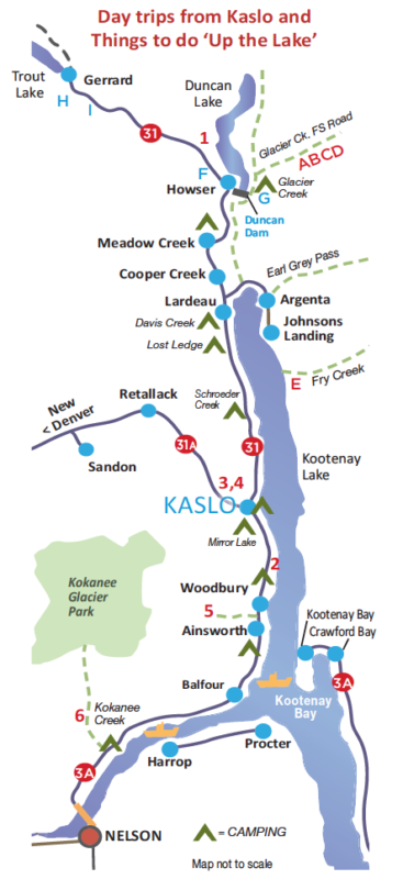 Day Trips | Kaslo Official Destination